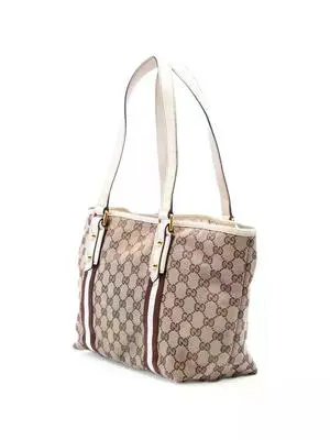 Gucci 2016-2026 Gg Canvas Web Jolicoeur Tote Bag