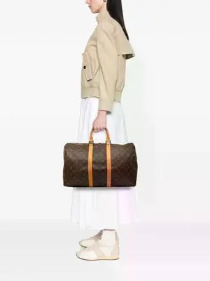 LOUIS VUITTON 1992 Monogram Keepall 45 Travel Bag