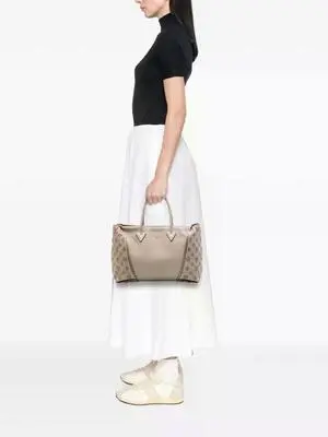 LOUIS VUITTON Monogram Embossed Tote Bag