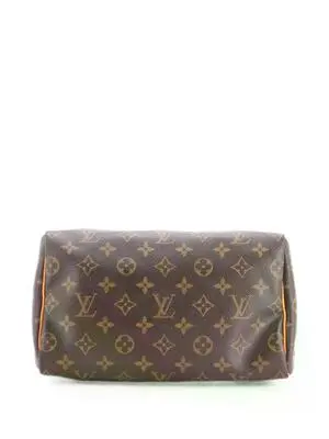 LOUIS VUITTON Speedy Handbag Monogram Canvas 25 Satchel