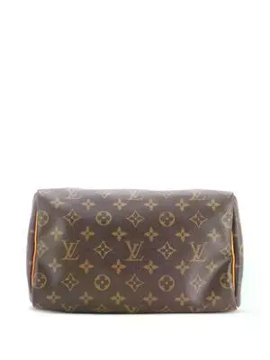 LOUIS VUITTON Speedy Handbag Monogram Canvas 25 Satchel