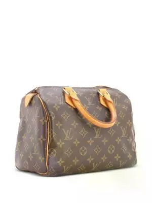 LOUIS VUITTON Speedy Handbag Monogram Canvas 25 Satchel