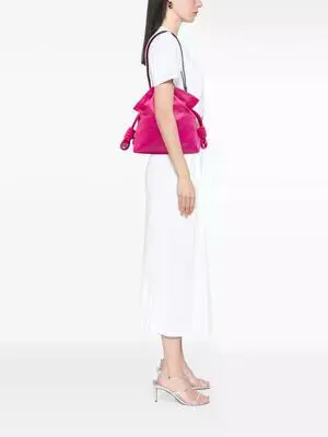 Loewe Medium Nappa Flamenco Knot Shoulder Bag - Pink