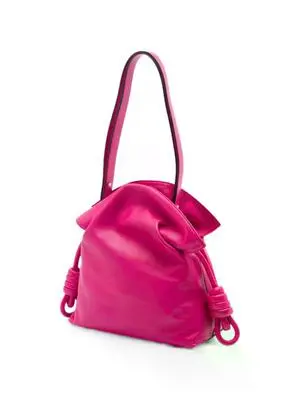 Loewe Medium Nappa Flamenco Knot Shoulder Bag - Pink