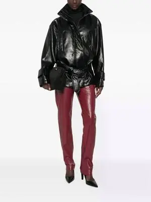 Federica Tosi Belted Zip-up Jacket