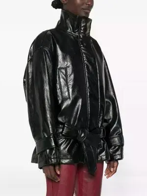 Federica Tosi Belted Zip-up Jacket