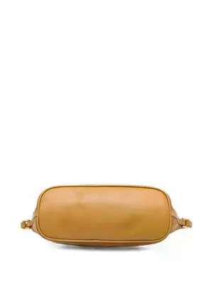 Gucci Suede Boat Shoulder Bag - Brown