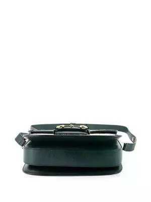 Gucci Horsebit 1955 Gg Print Jacquard Small Shoulder Bag