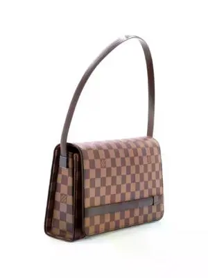 LOUIS VUITTON Tribeca Handbag Damier Long Shoulder Bag