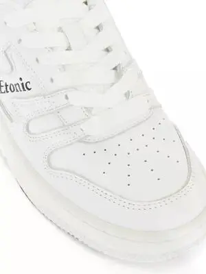 ETONIC B481 Logo-print Leather Sneakers