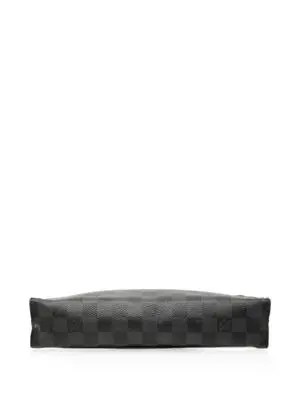 LOUIS VUITTON Damier Graphite Pochette Voyage Mm Clutch Bag