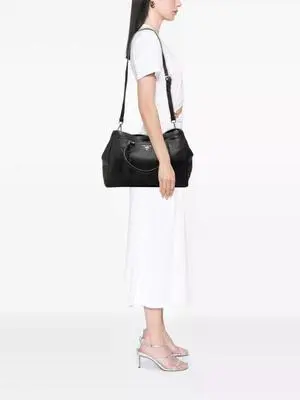 Prada Vitello Daino Convertible Tote Satchel