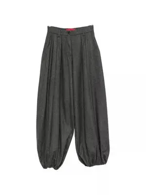 THELATEST Pleated Balloon-hem Wide-leg Pants