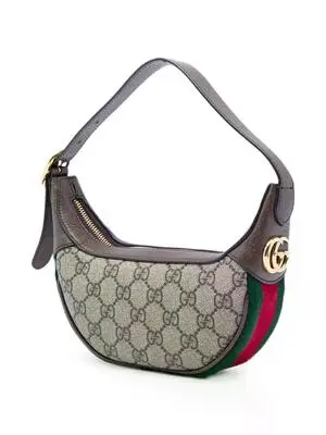 Gucci 2016-2026 Mini Gg Supreme Web Ophidia Shoulder Bag