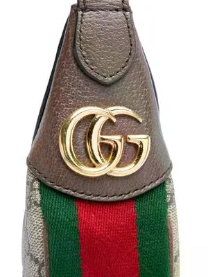 Gucci 2016-2026 Mini Gg Supreme Web Ophidia Shoulder Bag