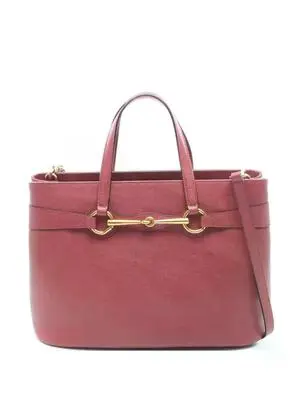 Gucci Horsebit Tote Bag - Pink