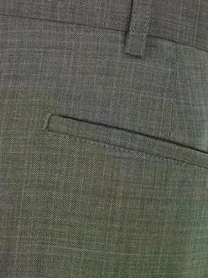 Paul Smith Superfine Merino Wool Pleated Trousers