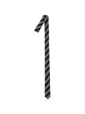 Corneliani Diagonal-stripe Silk-blend Tie