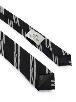 Corneliani Diagonal-stripe Silk-blend Tie