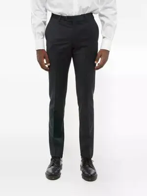 Corneliani Academy Pinstripe Trousers - Blue