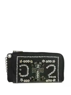 Dsquared2 Sequin-embellished Chain-link Wallet