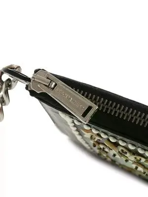 Dsquared2 Sequin-embellished Chain-link Wallet