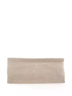 Saint Laurent Rive Gauche Shopper Canvas Small Tote Bag