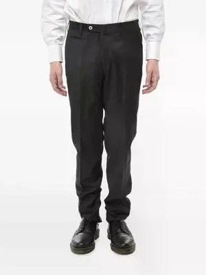 Corneliani Textured Virgin Wool Trousers