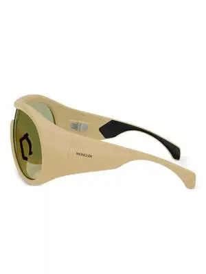 Moncler Curved Frame Sunglasses