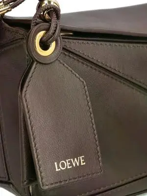 Loewe Mini Featherlight Puzzle Bag In Nappa Lambskin