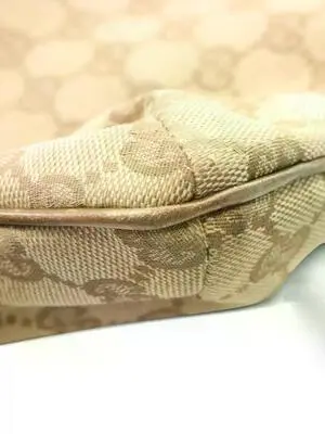 Gucci 2000s Gg Canvas Shoulder Bag