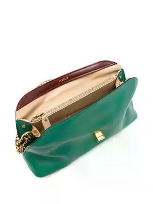 Versace Small Logo-plaque Leather Shoulder Bag