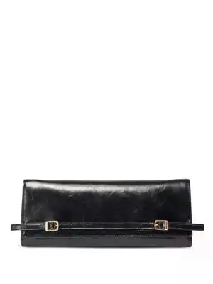 Simkhai River East West Leather Clutch - Black