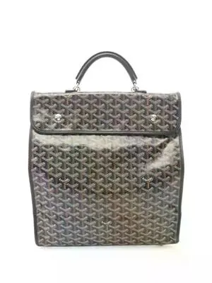 Goyard 2010s Saint-leger Goyardine Backpack - Black