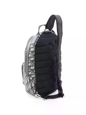 Dior 2010s Oblique Rider Sling Bag - Neutrals