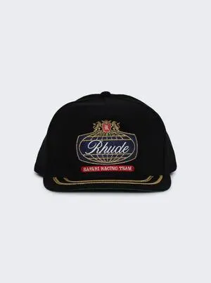 Rhude Safari Crest Hat And Navy - Black