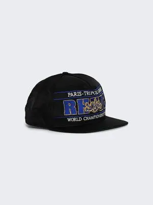 Rhude Chrono Trucker Hat And Blue