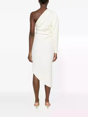 Federica Tosi One-shoulder Draped Asymmetric Dress