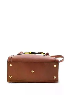 Gucci Diana Nm Bamboo Handle Tote Leather Mini Crossbody Bag - Brown