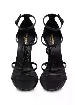 Saint Laurent Cassandra Patent Leather Sandals