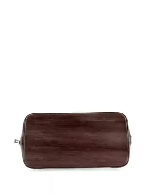 LOUIS VUITTON Epi Leather Alma Pm Satchel - Brown
