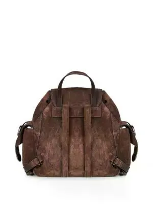 Brunello Cucinelli Suede Sartorial Backpack