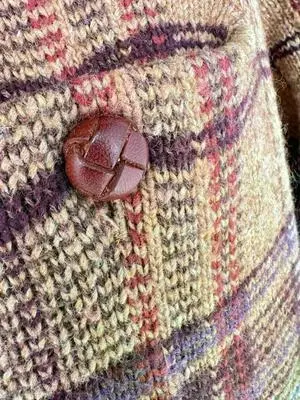 Ralph Lauren Plaid Elbow-patch Sweater