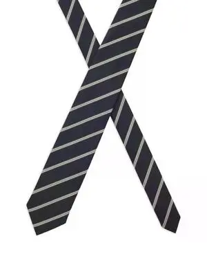 BOSS Diagonal-stripe Silk Tie