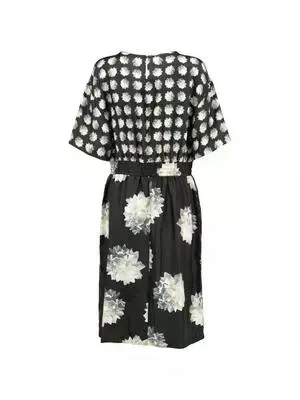 Max Mara Floral-print Elasticated-waist Maxi Dress
