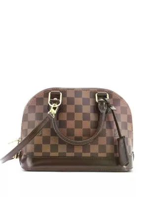 LOUIS VUITTON Alma Handbag Damier Bb Shoulder Bag - Brown