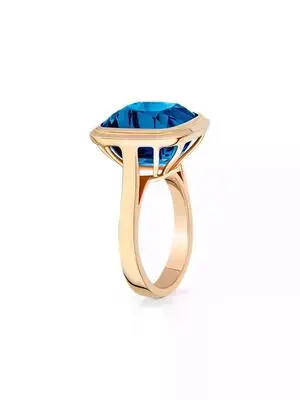 Goshwara Manhattan London Blue Topaz Ring