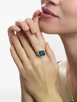 Goshwara Manhattan London Blue Topaz Ring