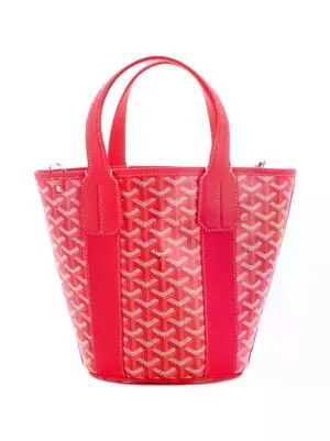 Goyard Goyard Belharra Coated Canvas PM Tote Bag Pink