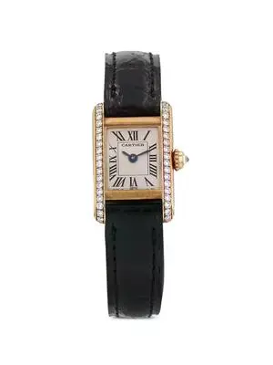 Cartier 1998 Mini Tank 14mm Watch - White